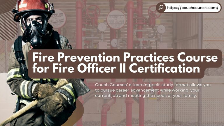 Fire Prevention Practices Course for Fire Officer II Certification ...